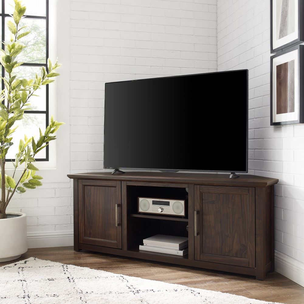 Camden Corner Tv Stand For 65 Inch Tv Crosley Furniture